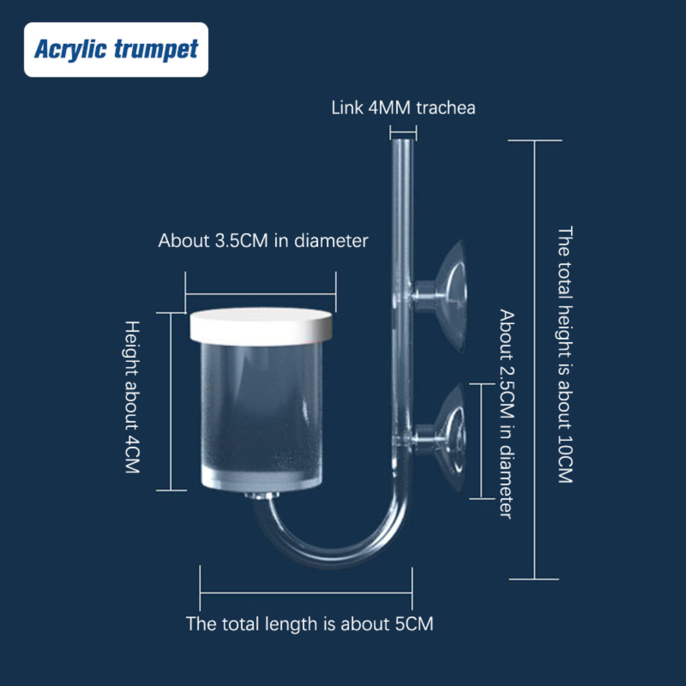 Aquarium Air Pump Mute Oxygen-increasing Head Fish Tank Aeration ...