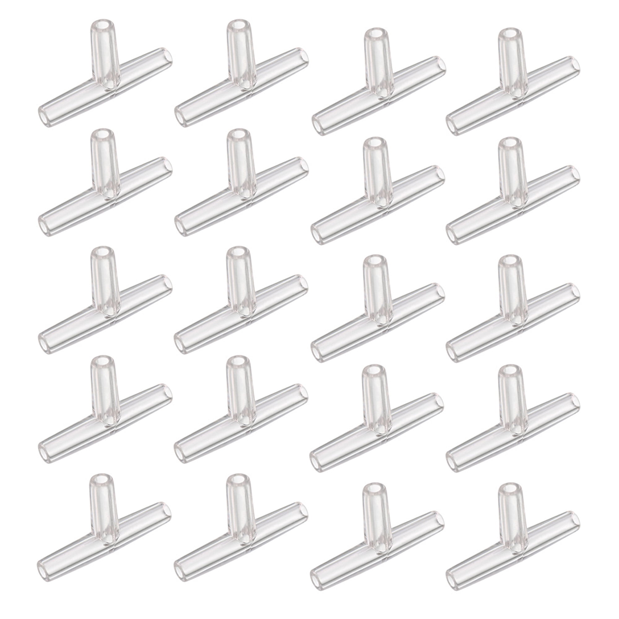 Aquarium Air Valve Connector,Plastic Inline Tubing,Tee,Valves,for 4mm ...