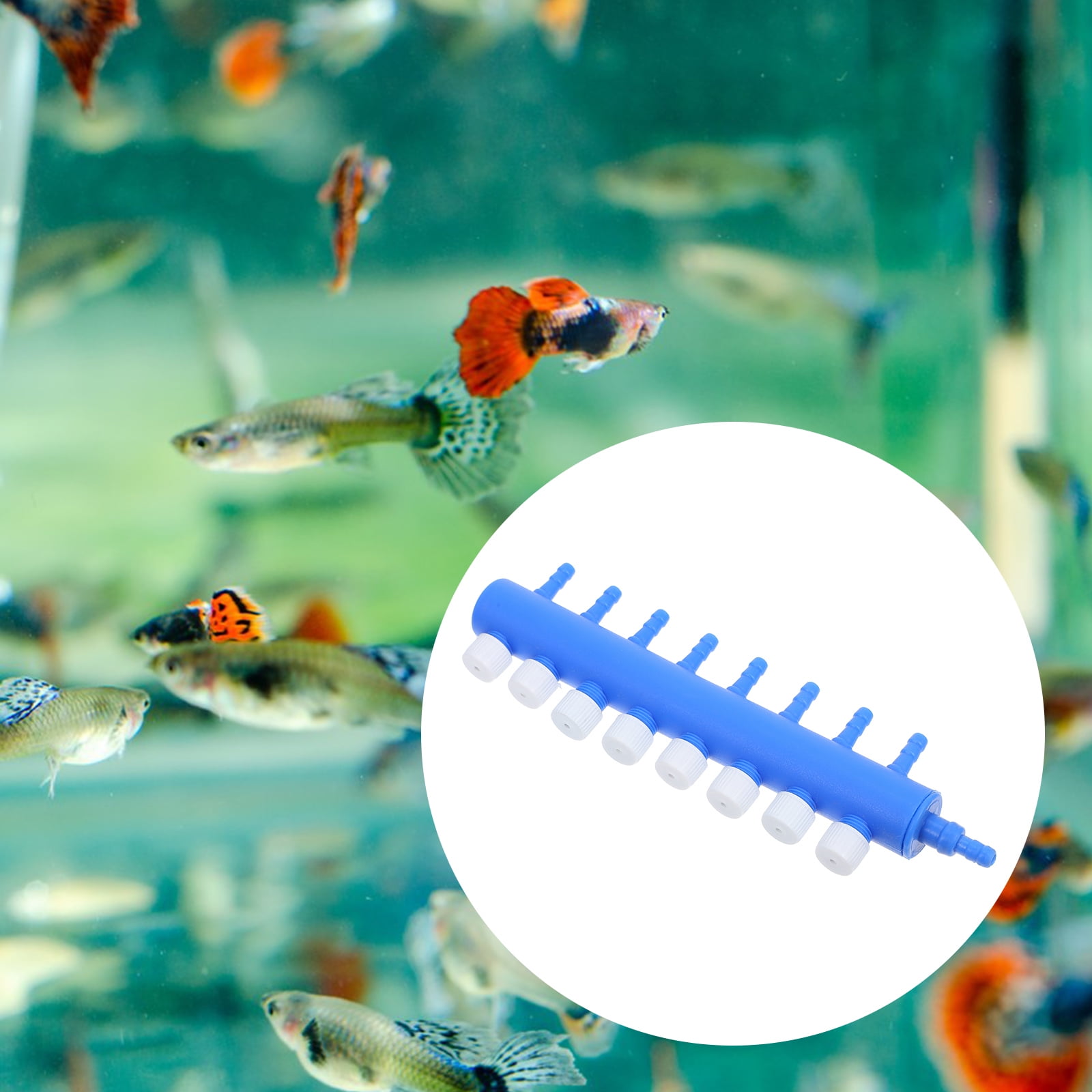 Aquarium Air Valve Distributor with Adjustable Oxygen Output Aquarium ...