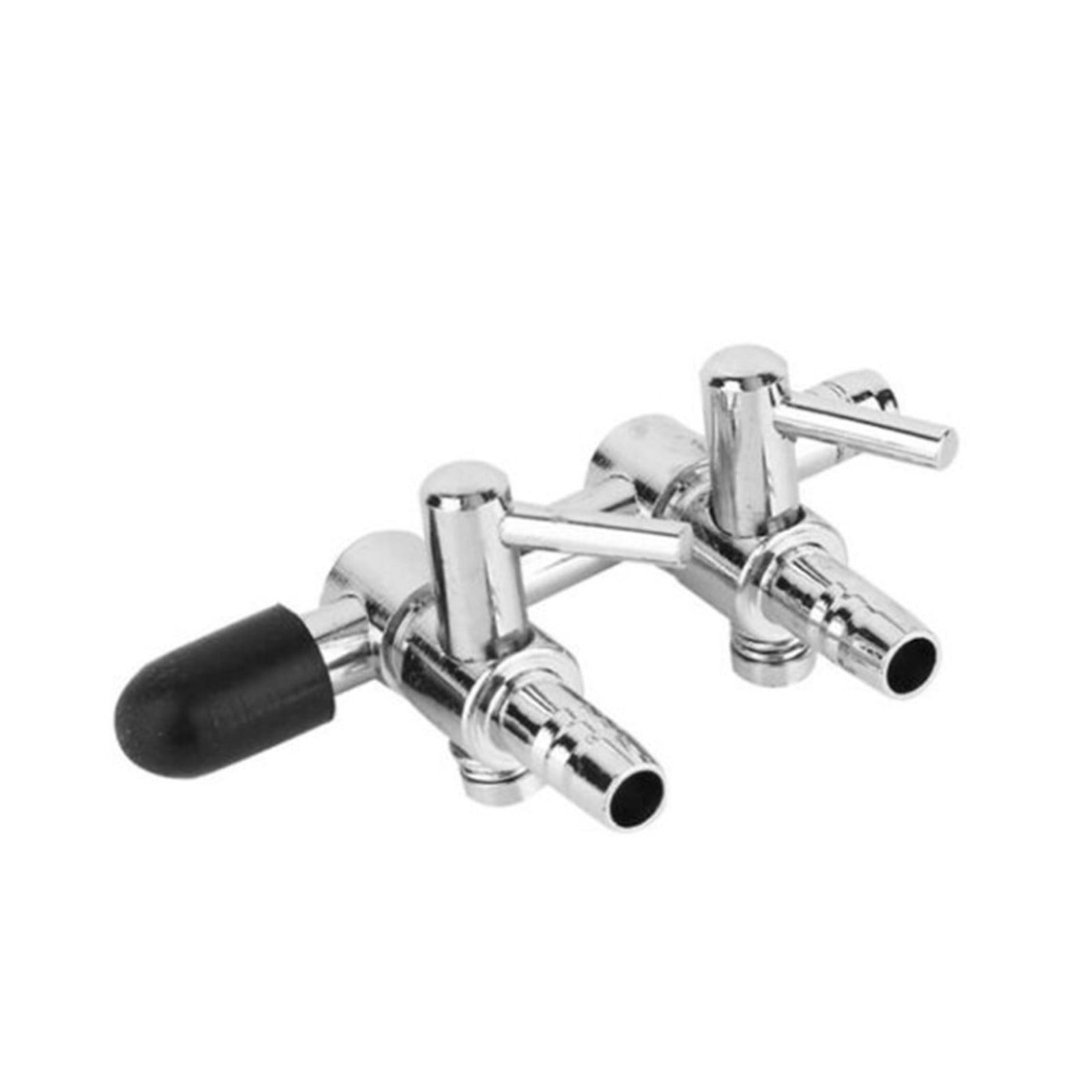 Aquarium Air pump Splitter,Fish Tank Air Valve, Metal Stainless Steel ...