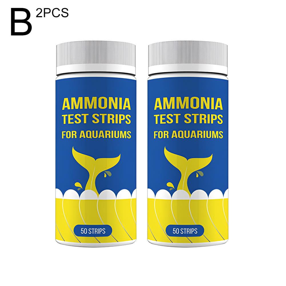 Aquarium Ammonia Test Strips,Direct Ammonia Test Strips for Fish Tank ...