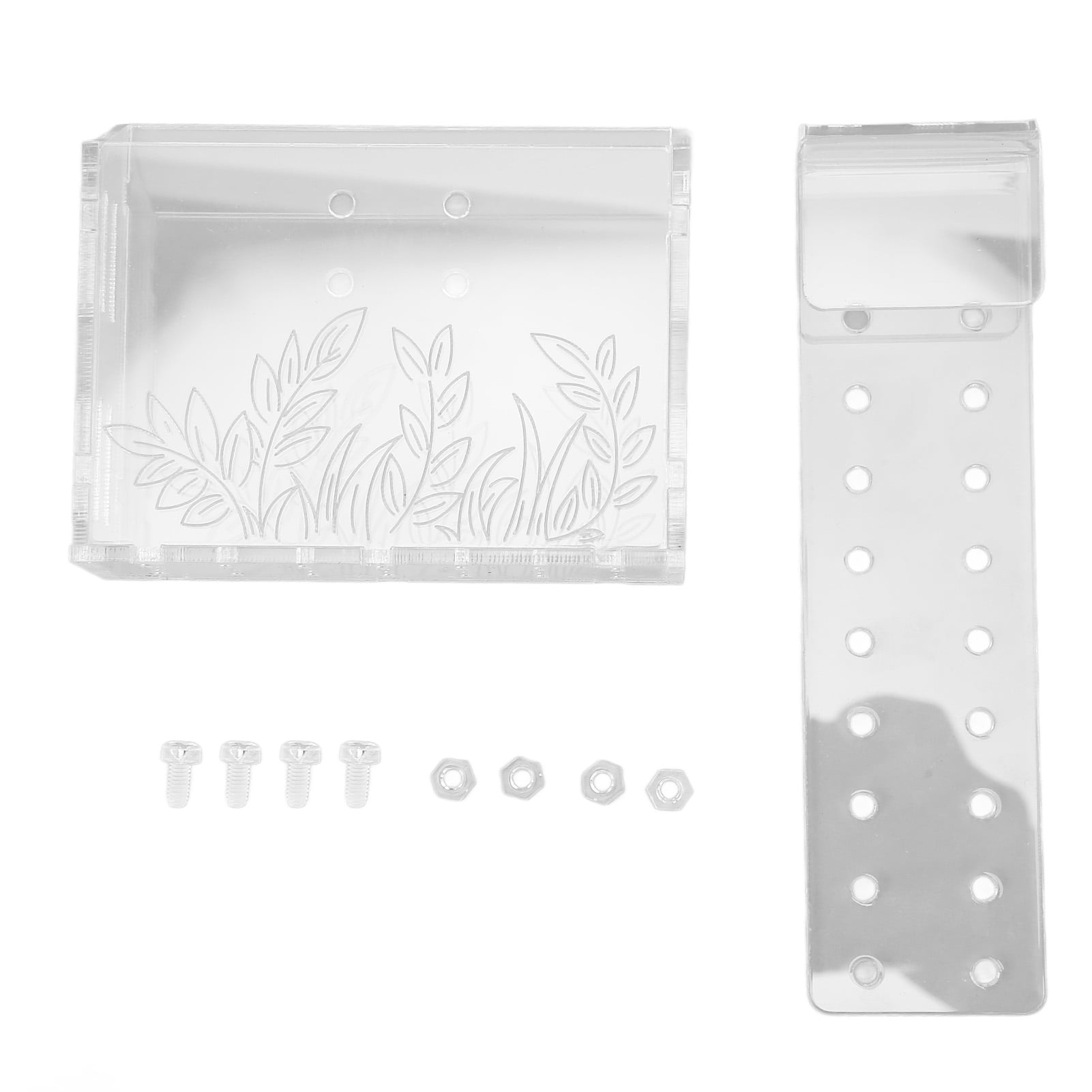 Aquarium Aquatic Planter Transparent Acrylic Fish Tank Hanging Water ...
