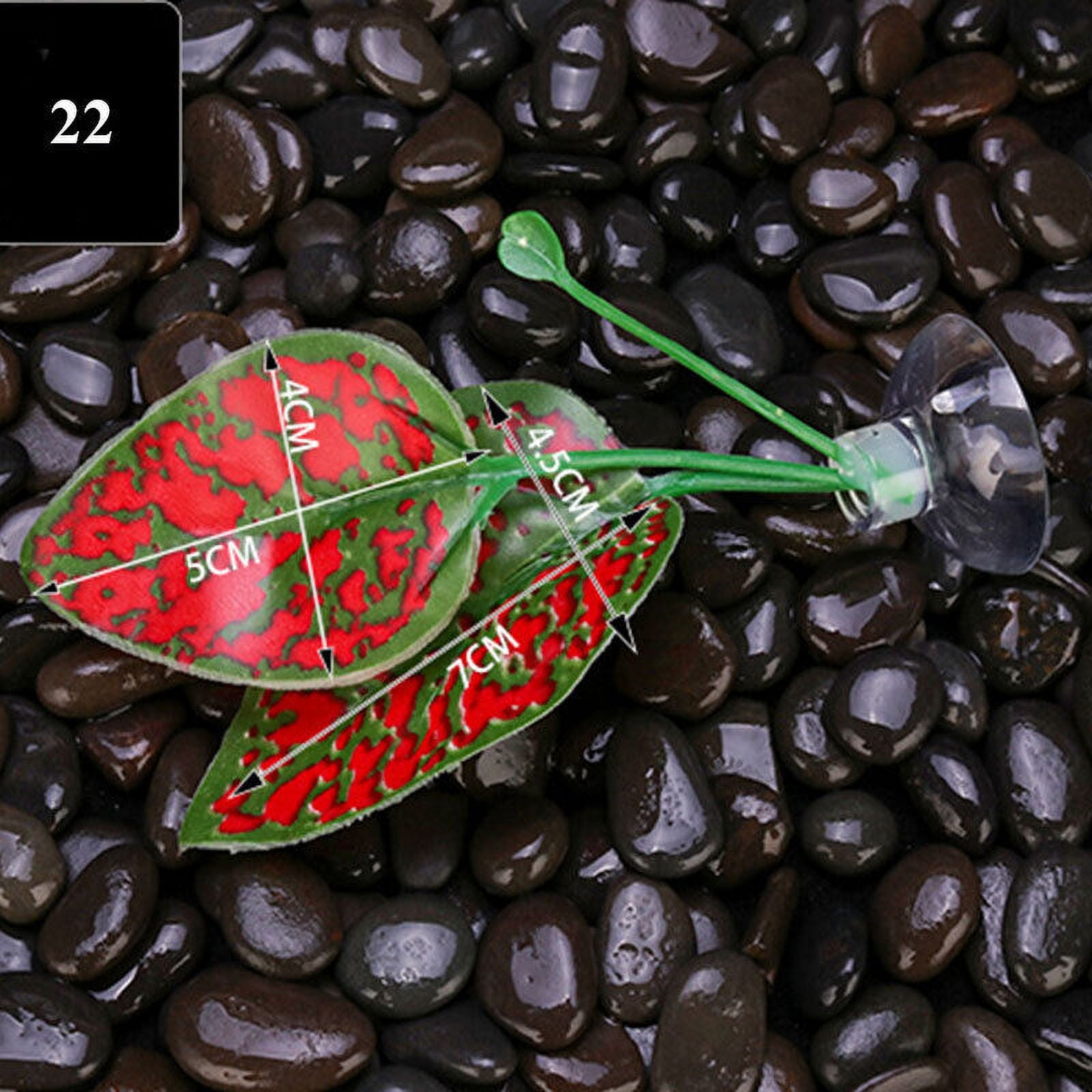 Aquarium Artificial Leaf Betta Hammock Fish Resting Bed Leaf Plant ...