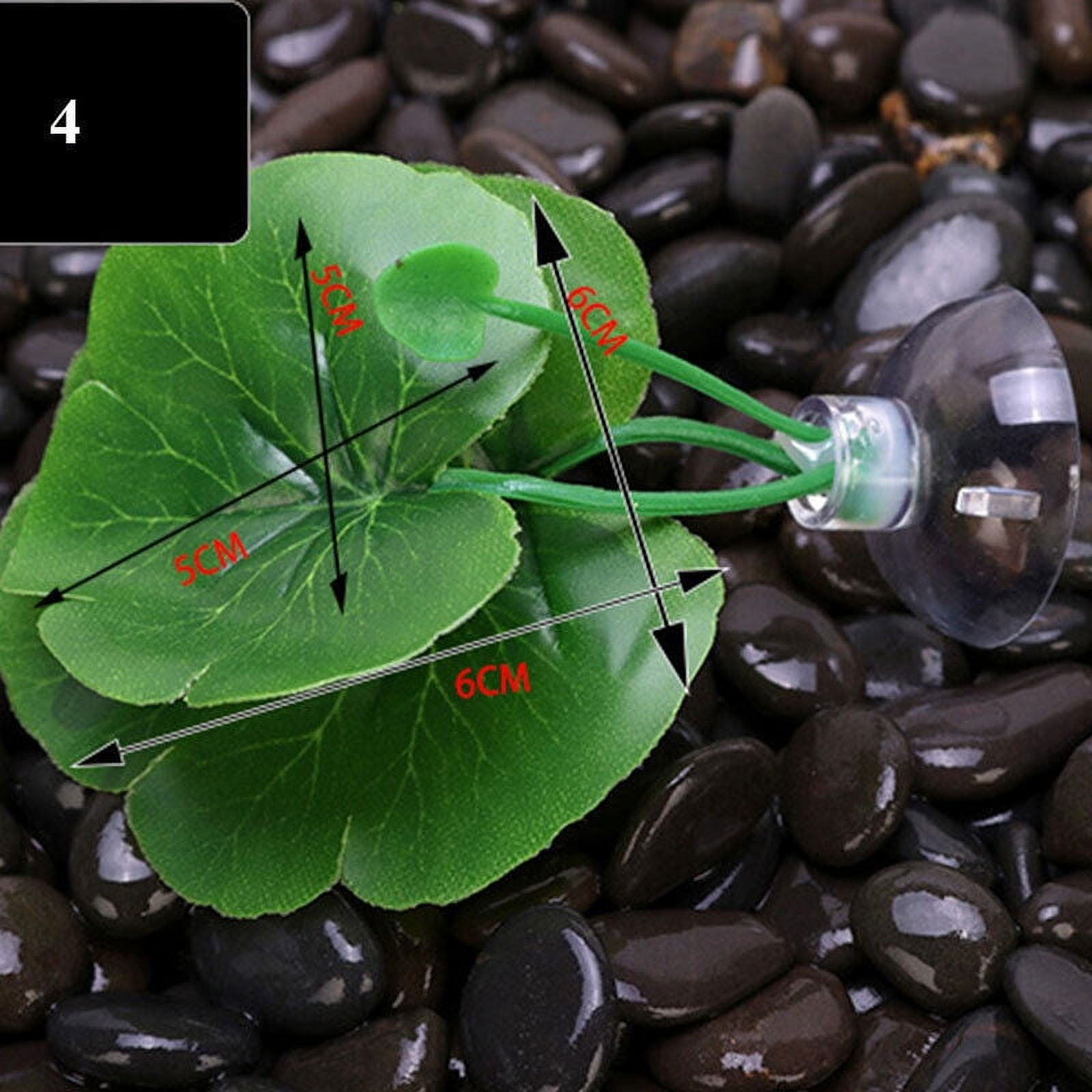 Aquarium Artificial Leaves Betta Hammock Fish Resting Beds Leaf Plant ...