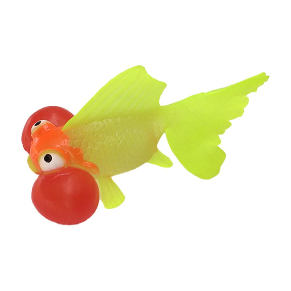 Aquarium Artificial Luminous Lionfish Fish Tank Landscape Silicone Fake ...