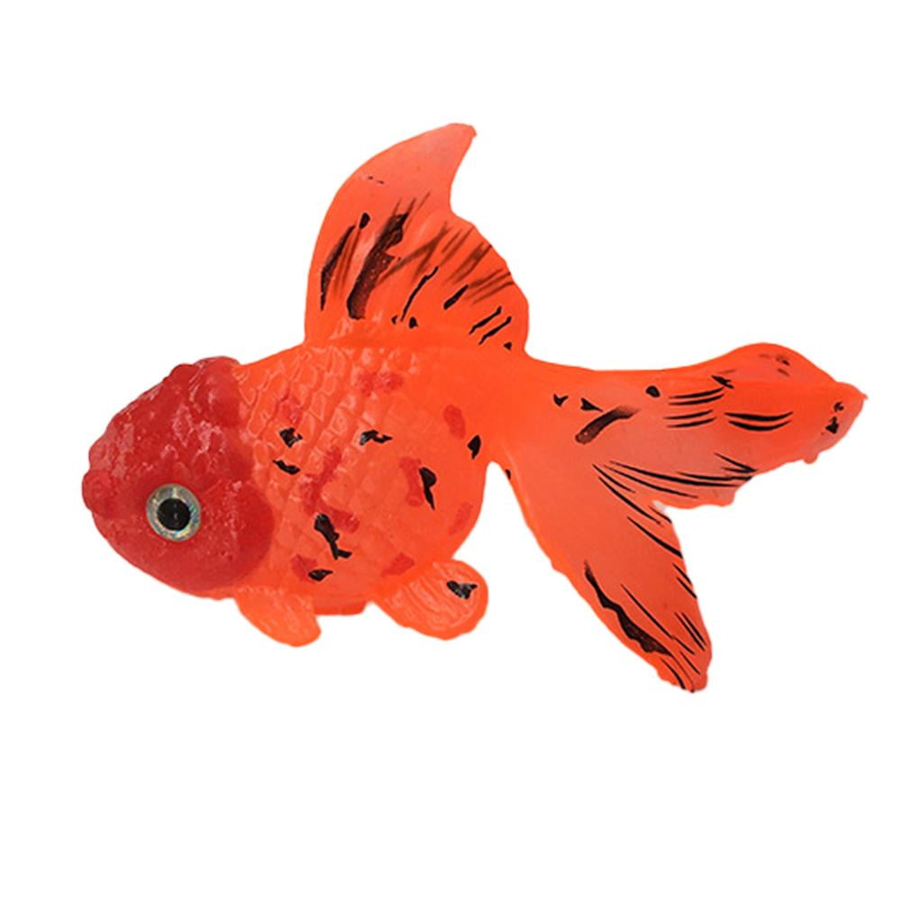 Aquarium Artificial Luminous Lionfish Fish Tank Landscape Silicone Fake ...