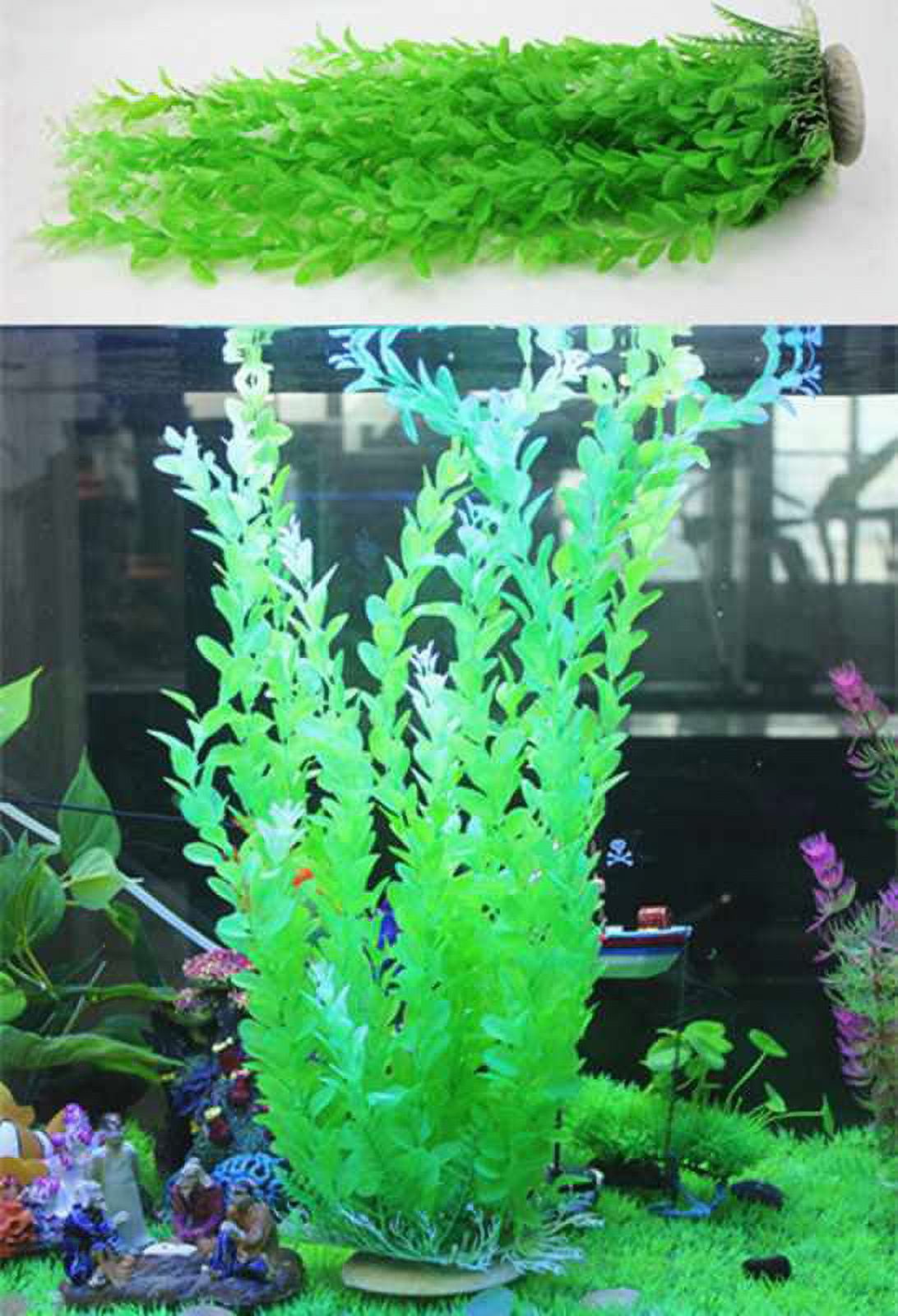 Aquarium Artificial Plants, Large Aquarium Plants Plastic Fish Tank ...