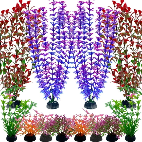 50PC Aquarium Glowing Icechunk Night Light Stones Fish Tank Decor ...