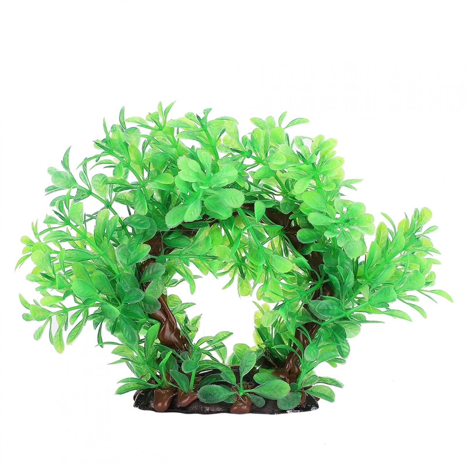 Aquarium Artificial Simulation Plastic Safety Water Plants for Fish ...