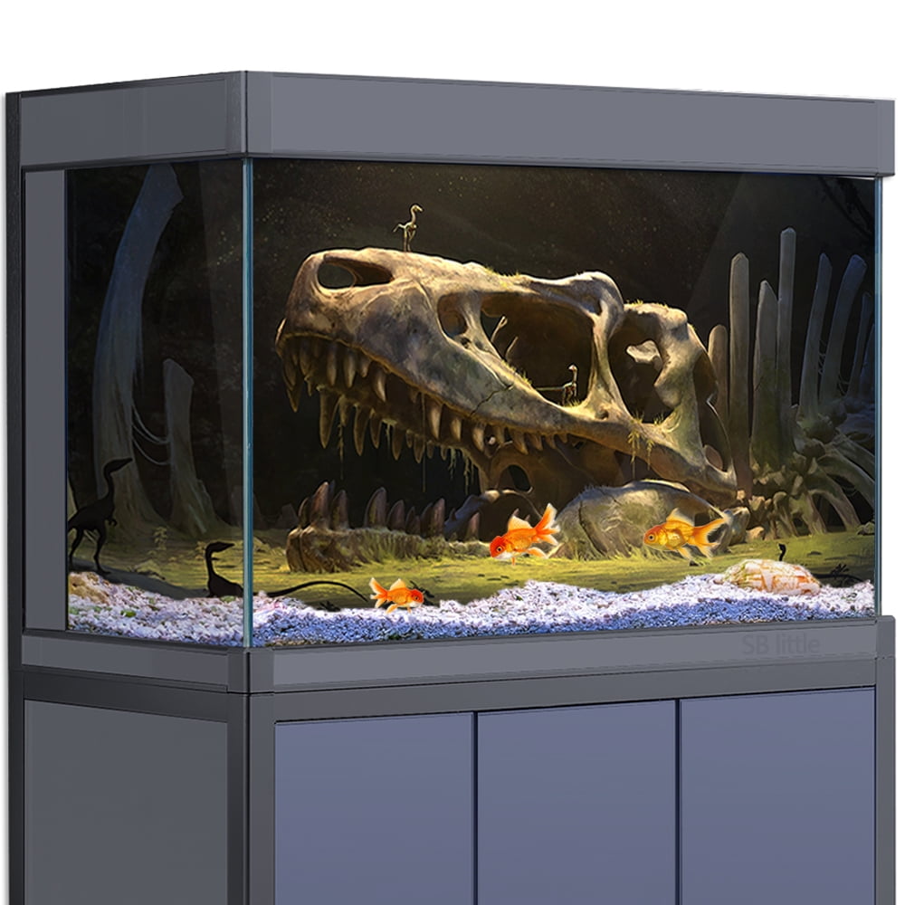 Aquarium Background Sticker - Fossil, Dinosaur, Skull HD Poster ...