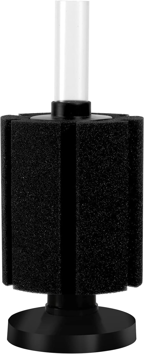 Aquarium Bio Sponge Filter Breeding Fry Betta Shrimp Nano Fish Tank (M ...