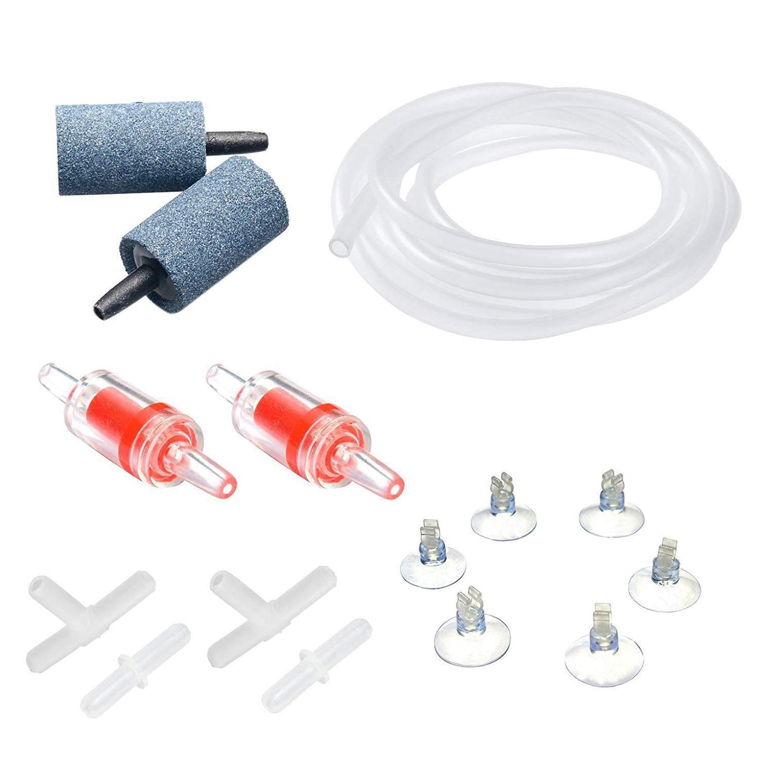 Aquarium Bubble Oxygenation Diffuser Airstones Tube for Small to Large ...
