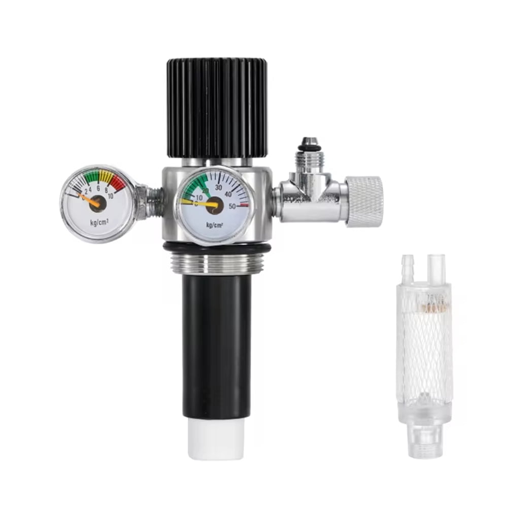 Aquarium CO2 Generator Filter Value Double Meter Fish Tank CO2 Control ...