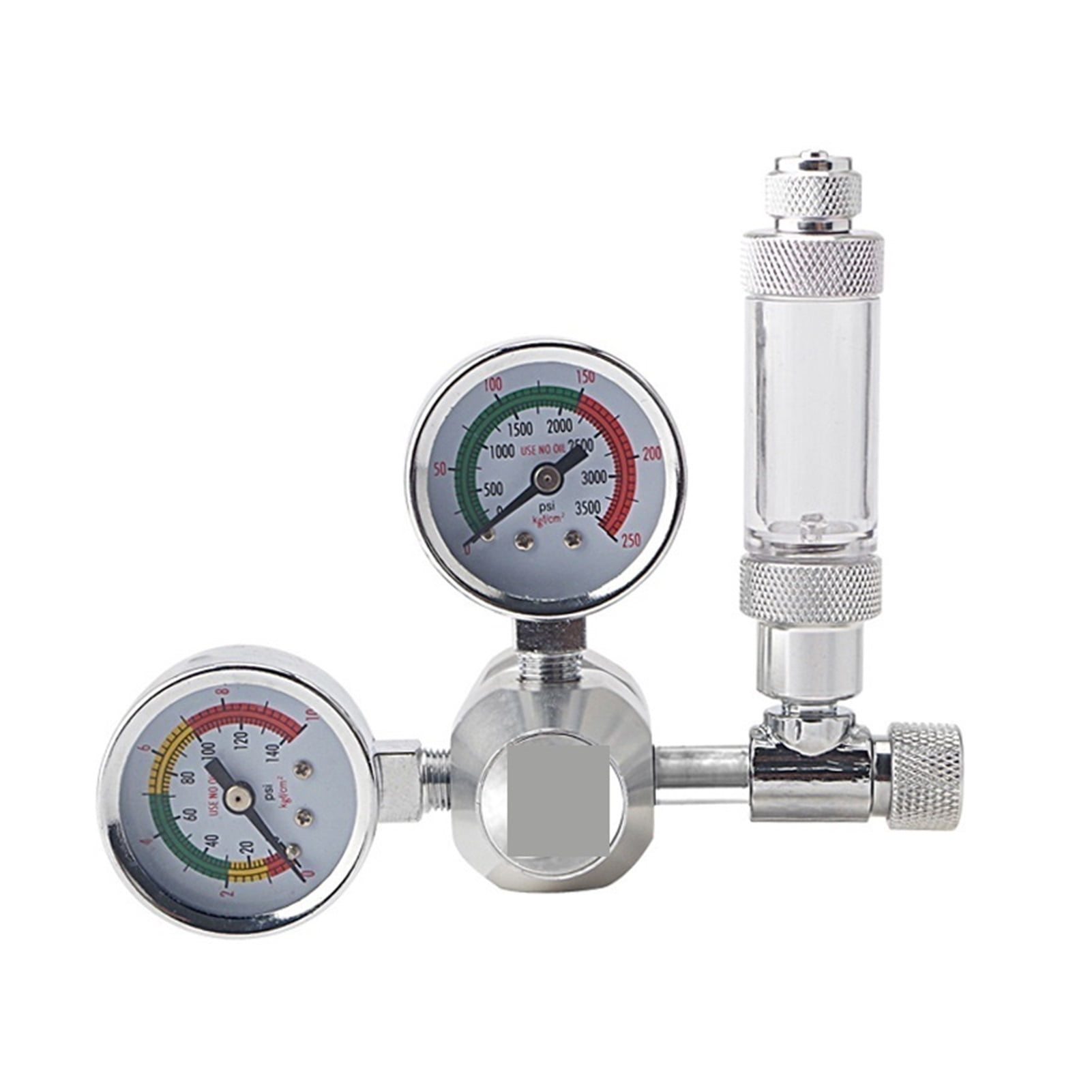 Aquarium CO2 Regulator With Bubble Counter Fine-tuning Valve 360 ...