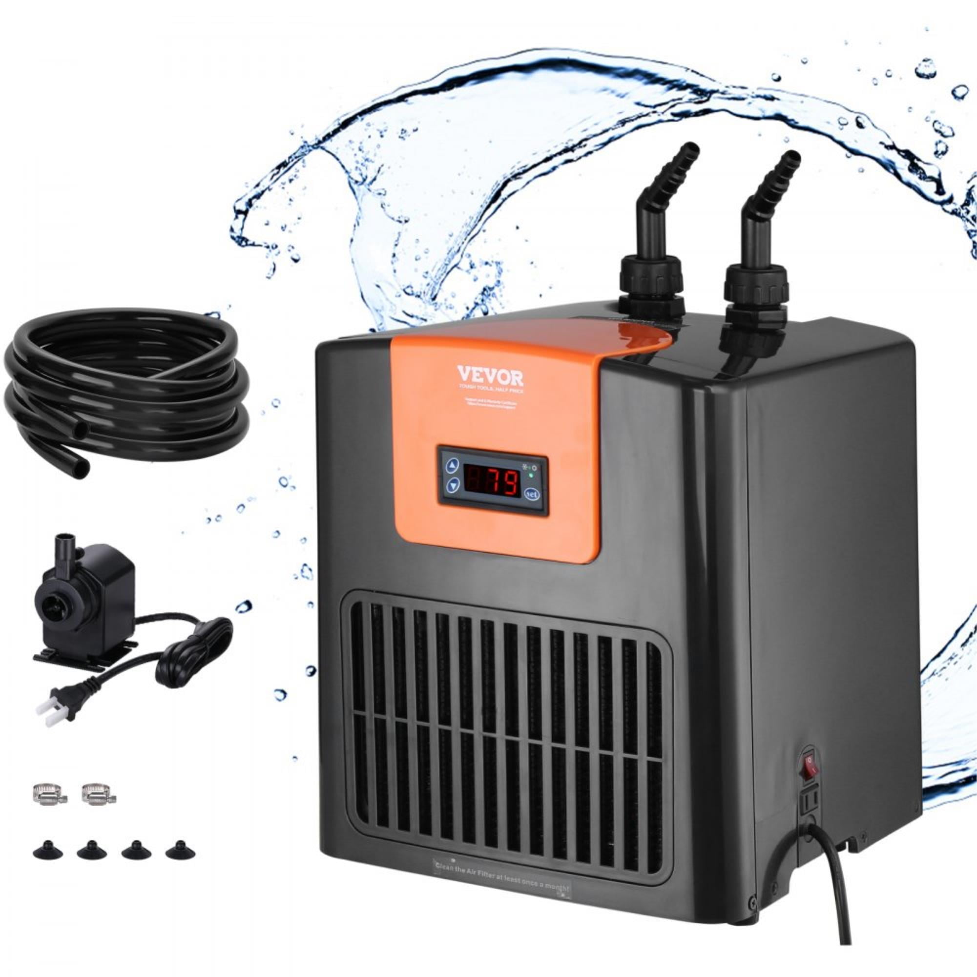 Aquarium Chiller for 52 Gal - 1/10 HP Hydroponic Water Chiller with ...