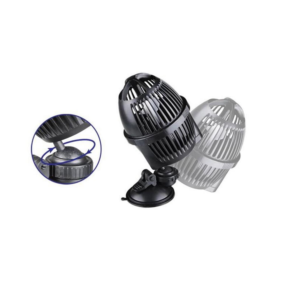 Aquarium Circulation Pump Magnetic 40 60cm Fish Tank Black - Walmart.com