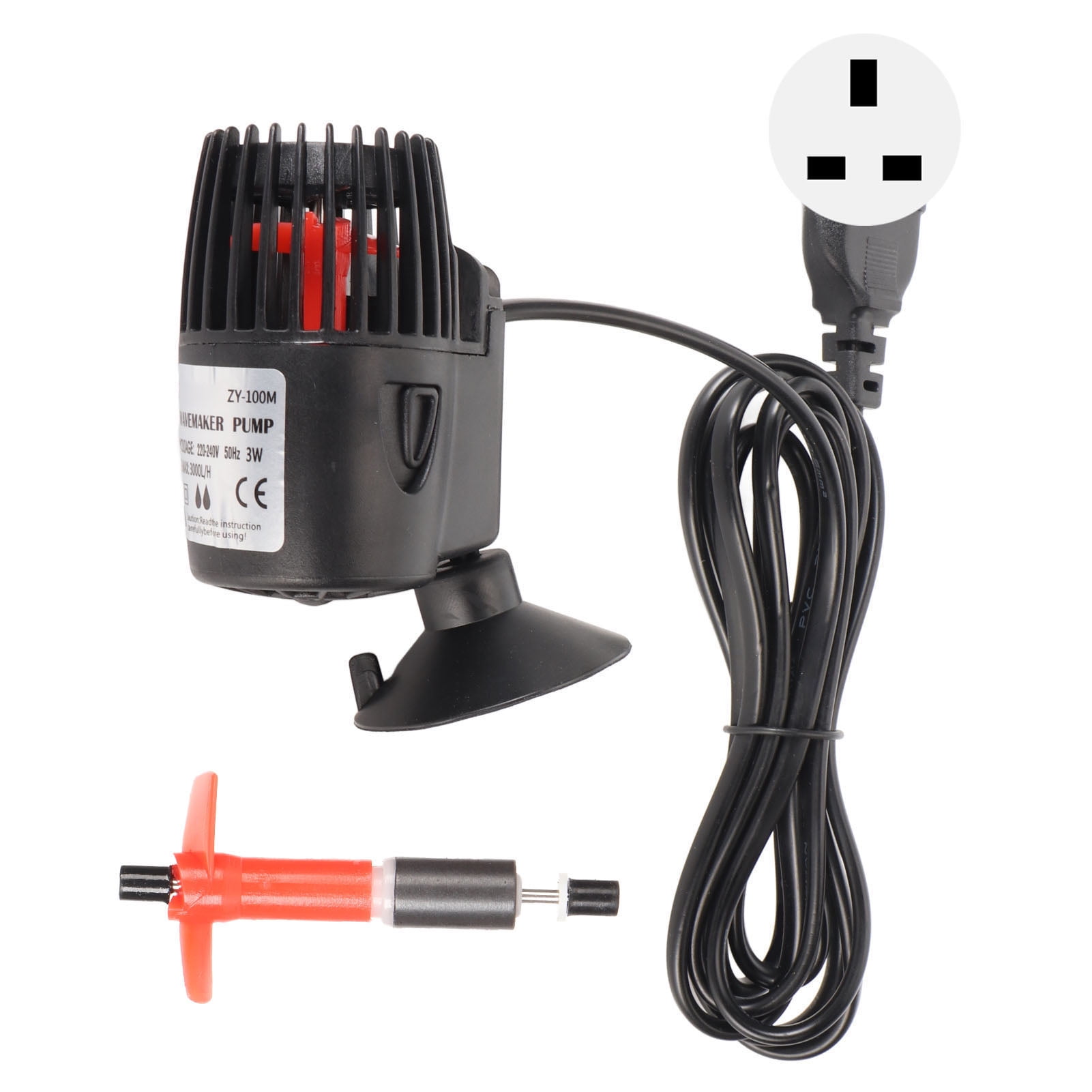 Aquarium Circulation Pump Powerful Submersible Wavemaker Pump 360 ...