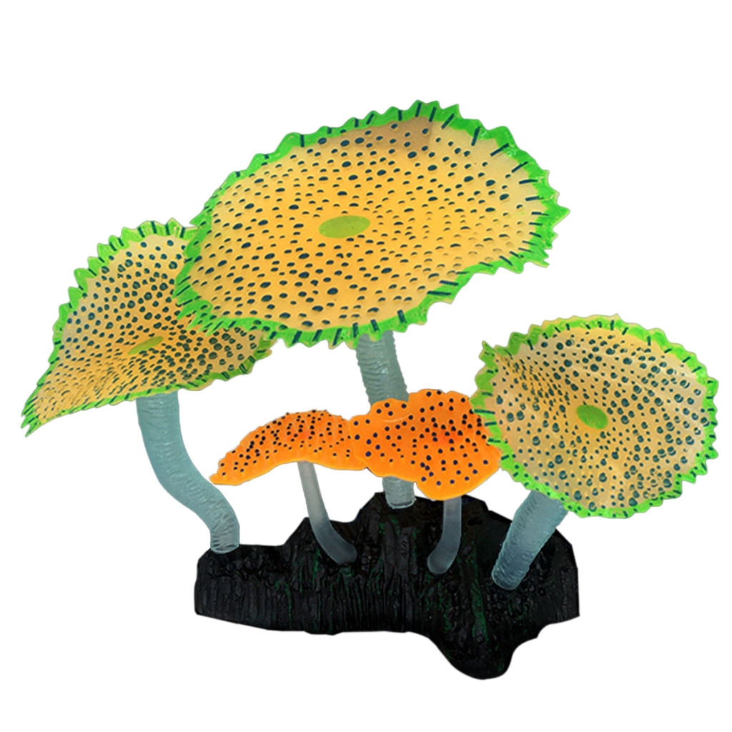 Aquarium Colorful Soft Coral Craft Set Sea Creature Terrarium Habitat ...