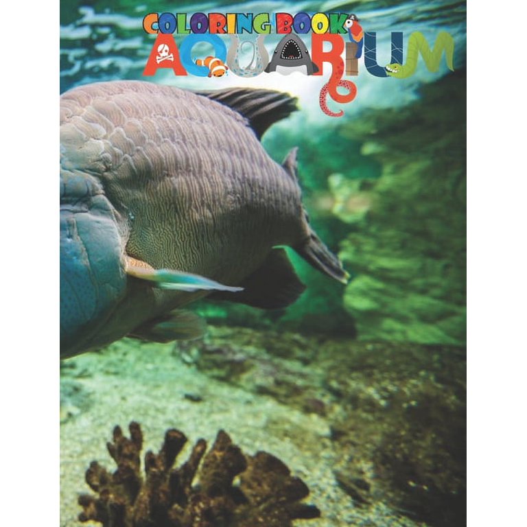 fish tank coloring book