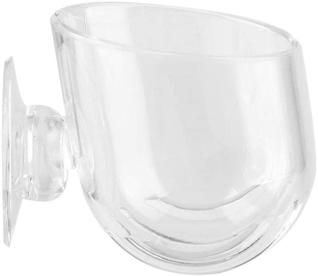 Aquarium Cone Red Worm Feeder Transparent Acrylic Fish Tank Brine ...