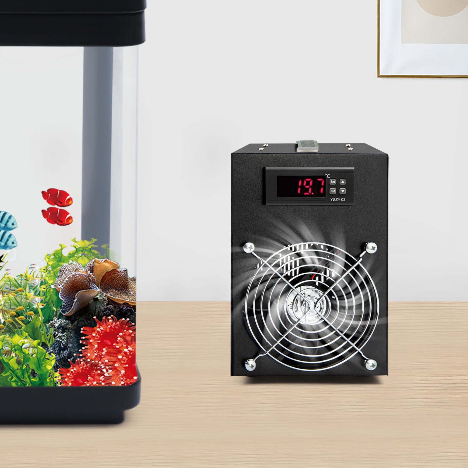 Aquarium Cooling Machine Tank Water Chiller Shrimp Fish Cooler ...