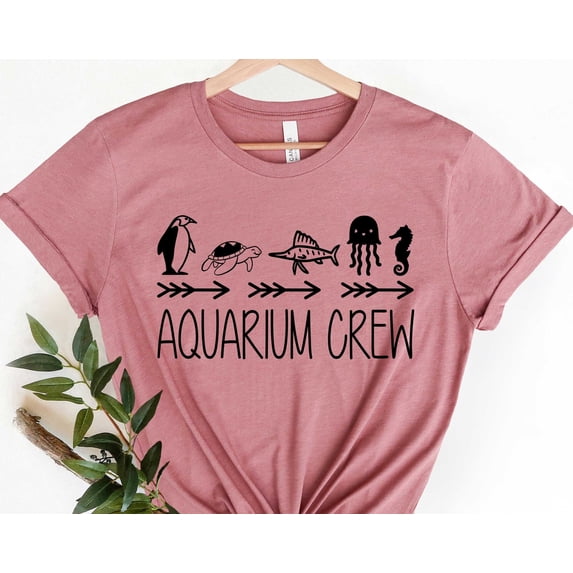 Aquarium Crew Tshirt Sea Life Shirt Field Trip Shirt Aquarium Lover ...