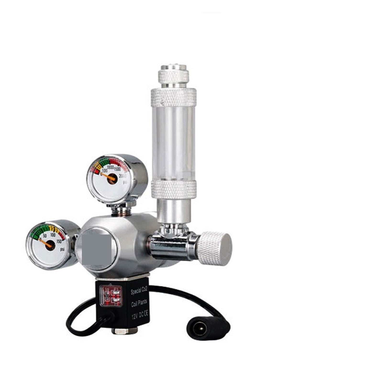 Aquarium DIY CO2 Regulator Solenoid Valve Bubble Counter CO2 Control ...
