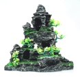 Aquarium Decor F Mountain View Stone Ornament For Betta Snails Turtle ...
