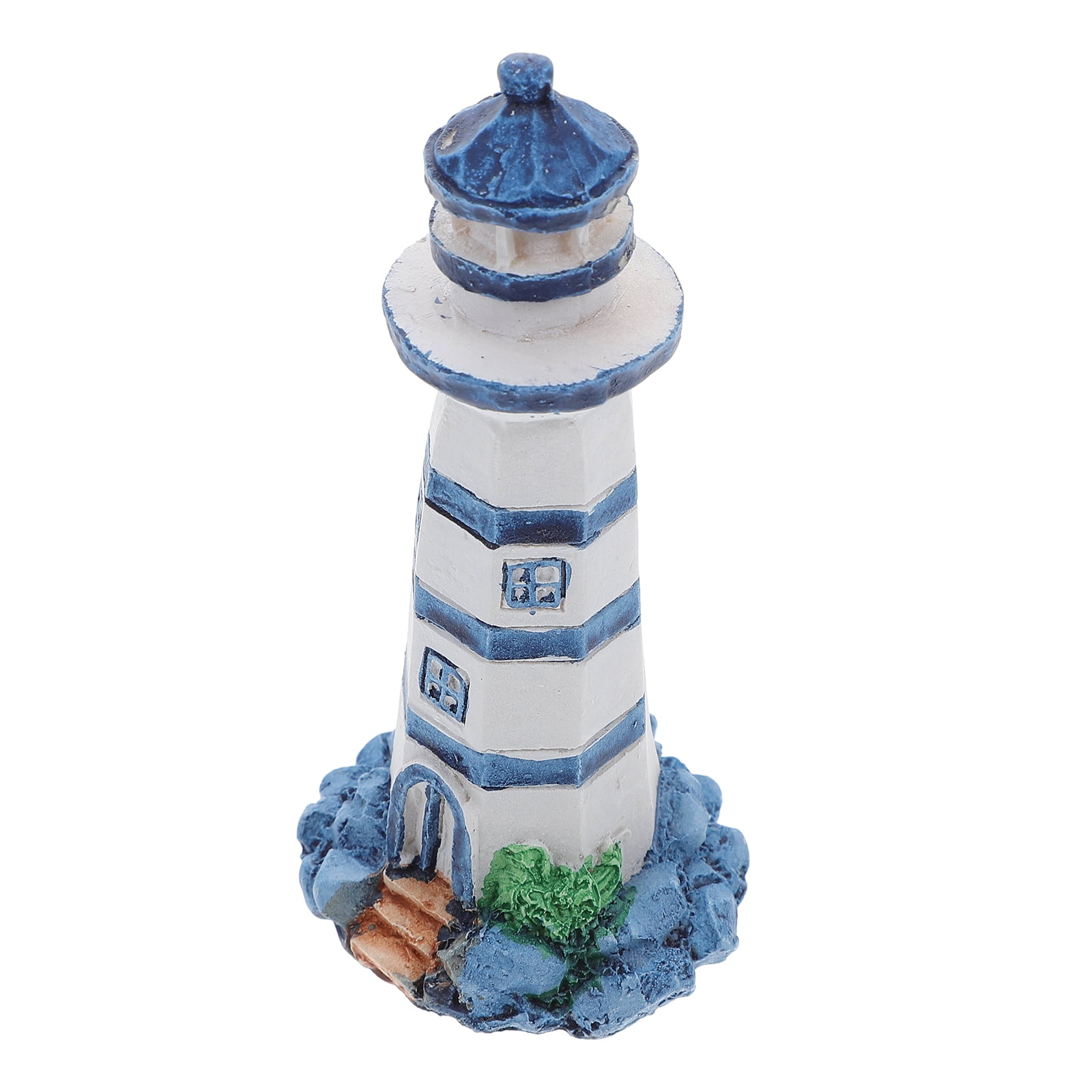 Aquarium Decor Resin Lighthouse Ornament Beach Decoration - Walmart.com
