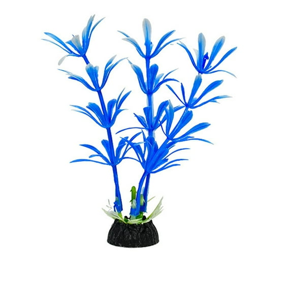 Aquarium Decor for Shrimp Habitat, Artificial Plant Terrarium Landscape ...