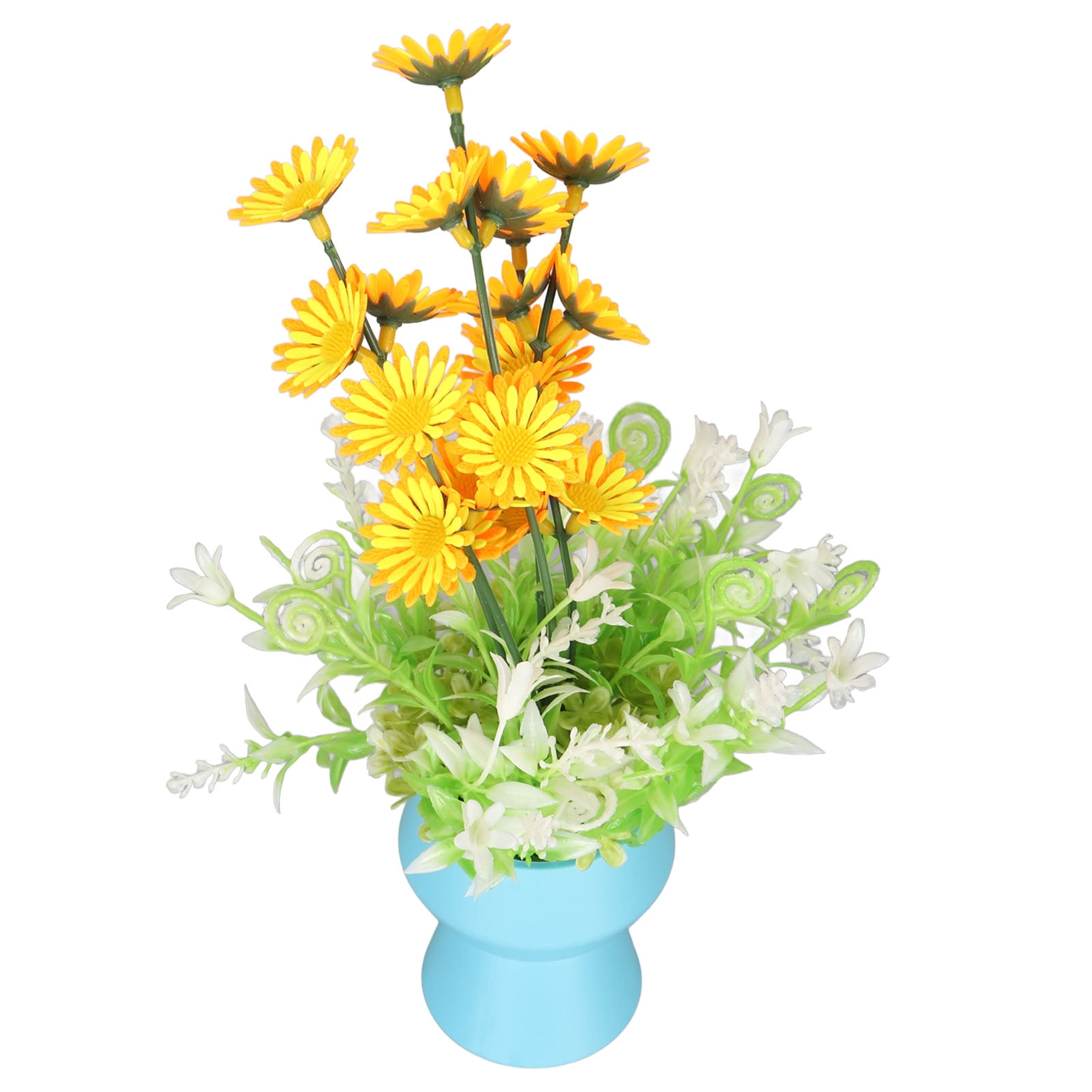 Aquarium Fake Flower Decoration Simulation Glowing Artificial Fish Tank ...