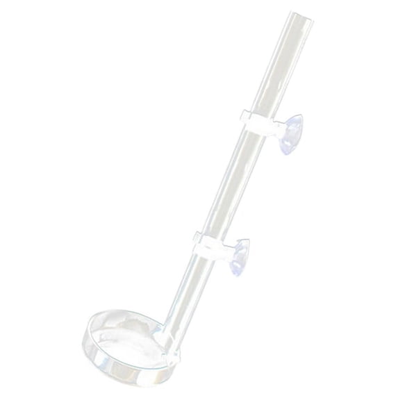Aquarium Feeding Tube with Suction Cups 2.8" Food Dish Large Open Easy ...