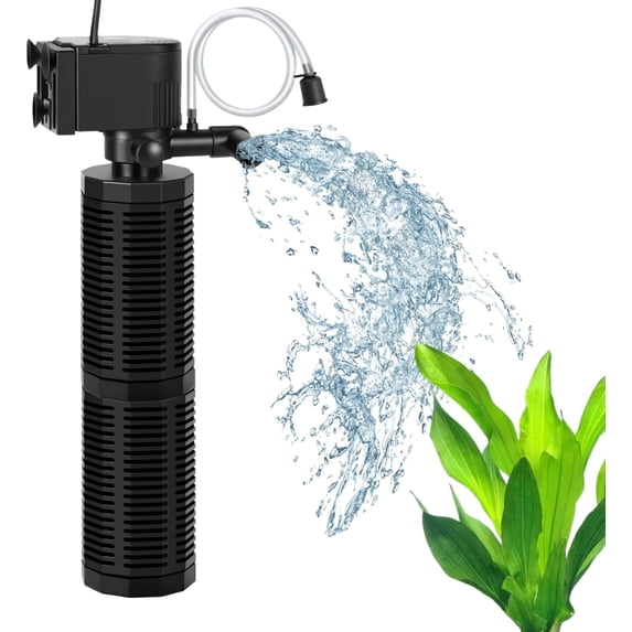 Aquarium Filter for 60-150 Gallons - Adjustable Fish Tank Filters ...