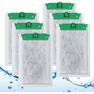 6 Pack Filter Cartridge for Tetra Whisper Bio-Bag Filters, Medium ...