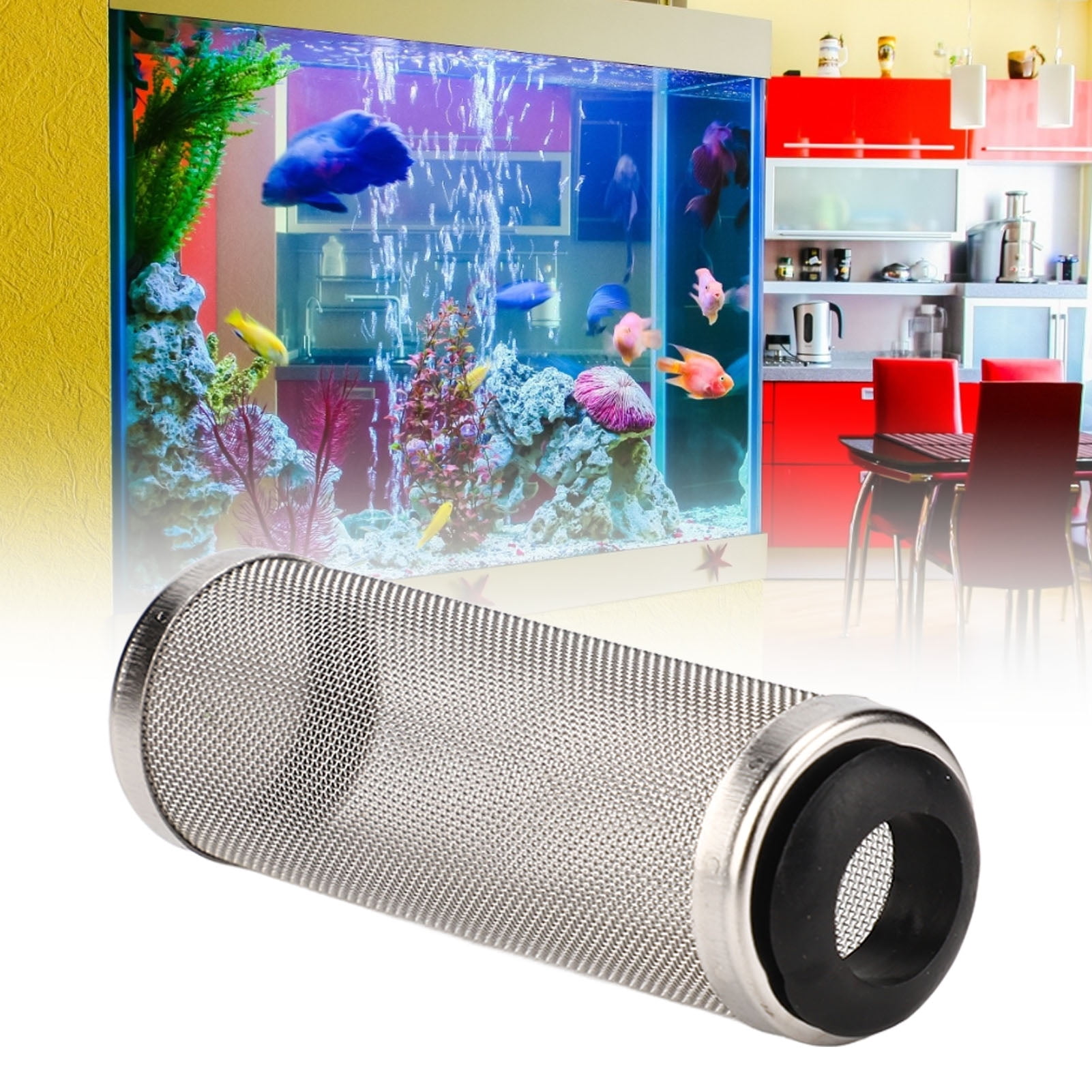 Aquarium Filter Intake Guard, Protects Fish, Prevents Clogging, Easy ...