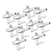 Aquarium Filter Media Accessory Kit 10PCS stainless steel Thread Fish ...