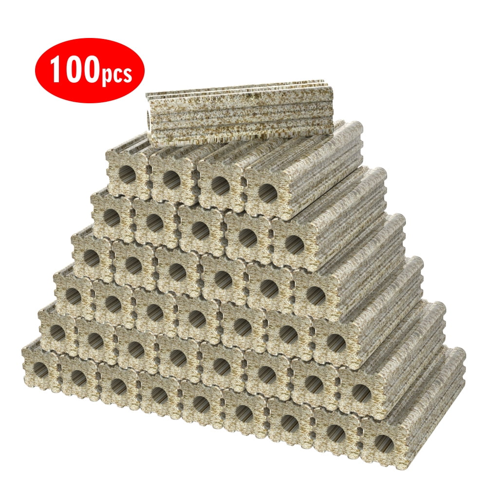Aquarium Filter Media, 100pcs Bio Ceramic for Fresh & Sea Water Fish ...