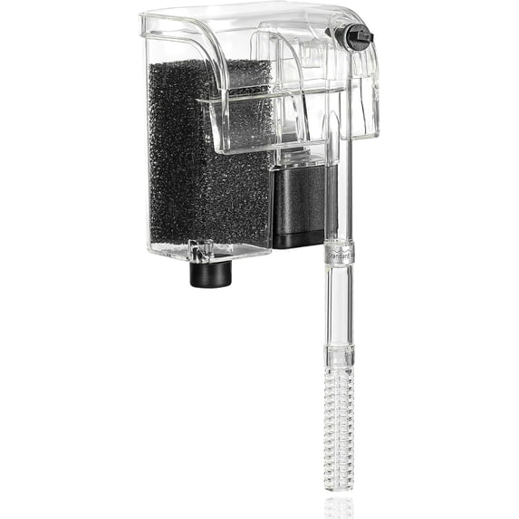 Aquarium Filter, Mini Quiet USB Waterfall Fish Tank Filter, Hang on 5 ...