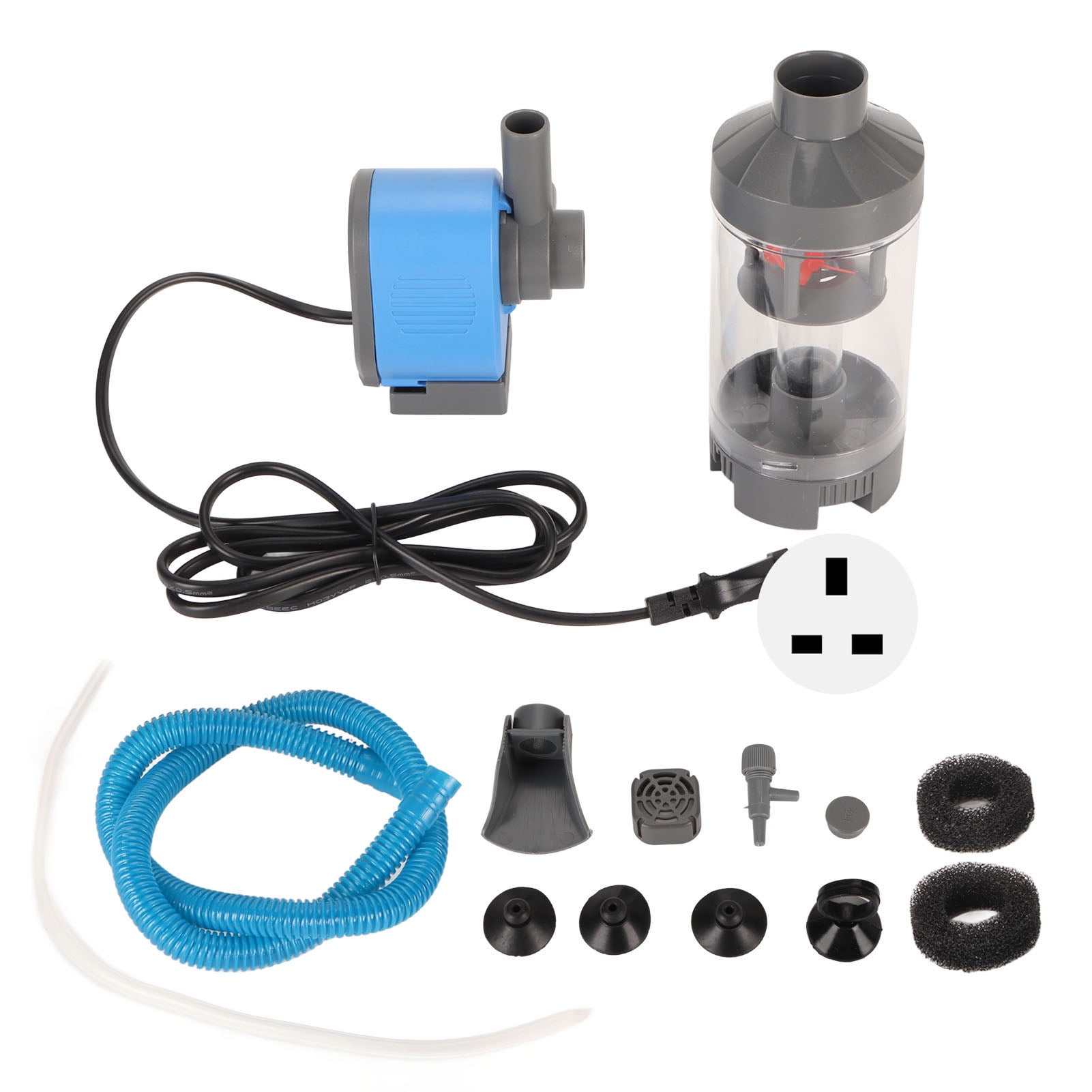 Aquarium Filter Pump 5 in 1 Efficient Quiet Oxygenation for Fish Tank ...