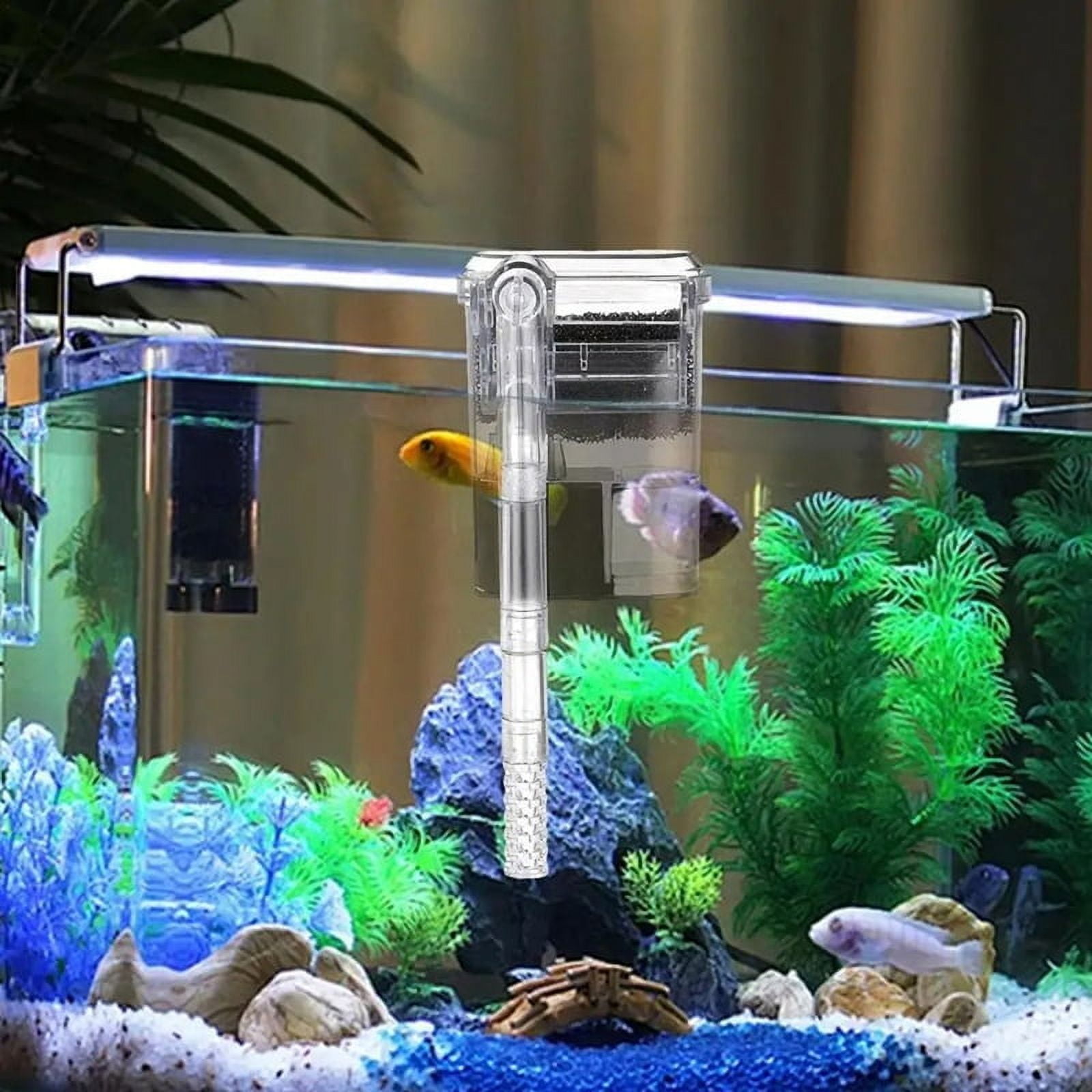 Aquarium Filter Quiet Fish Tank Filters Adjustable Flows External ...