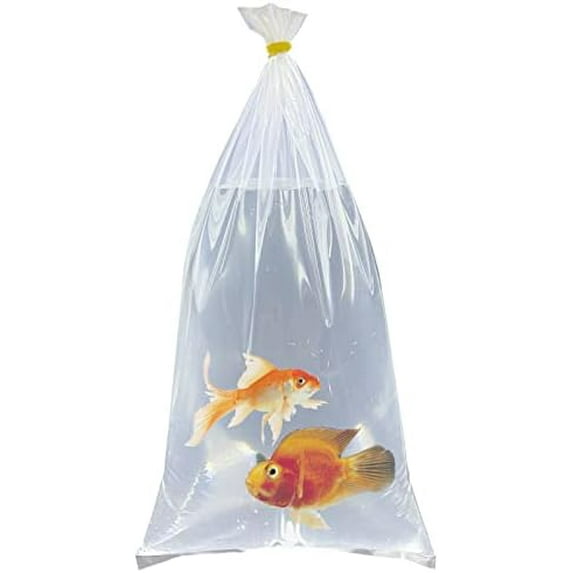 Aquarium Fish Bags, Leak Proof Poly Bags, 3 Mil Extra Thickness ...