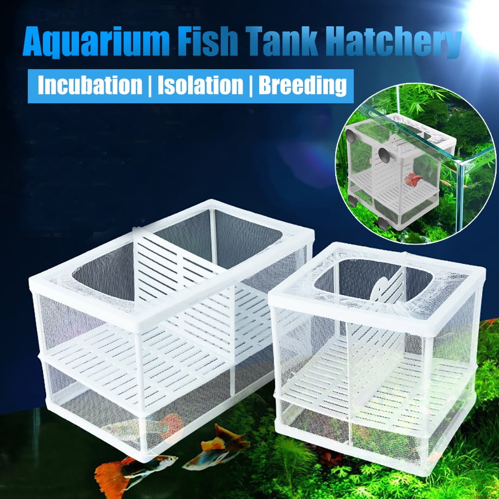Aquarium Fish Breeding Hatcher Net, Mesh Box Separate Container ...