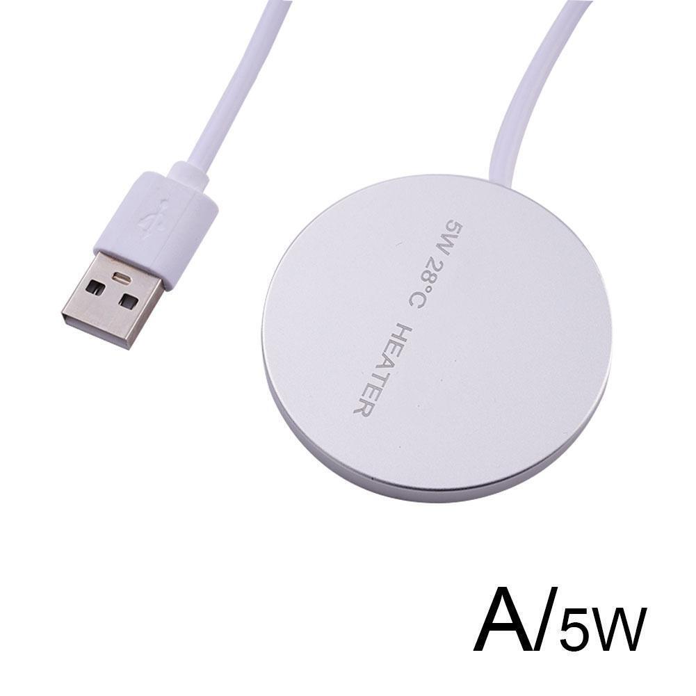 Aquarium Fish Mini Tank Heater USB Heating Rod Thermostat Submersible ...