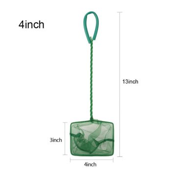 Marina 5-Inch Blue Fine Nylon Fish Net with 10-Inch Handle - Walmart.com