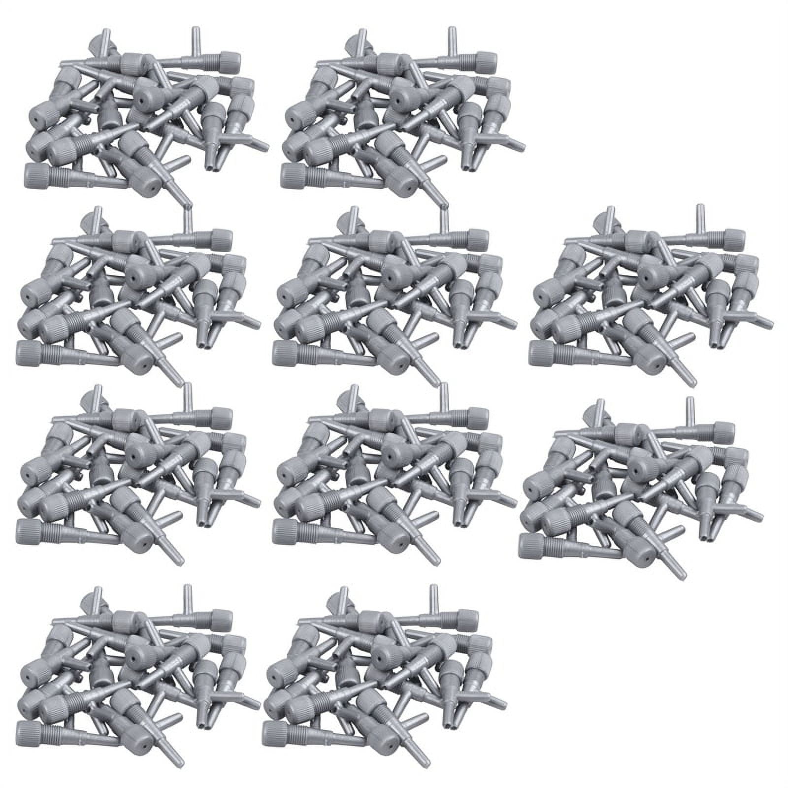 Aquarium Fish Oxygen Air Line Tubing Flow Control Valve 200 Pcs Gray ...