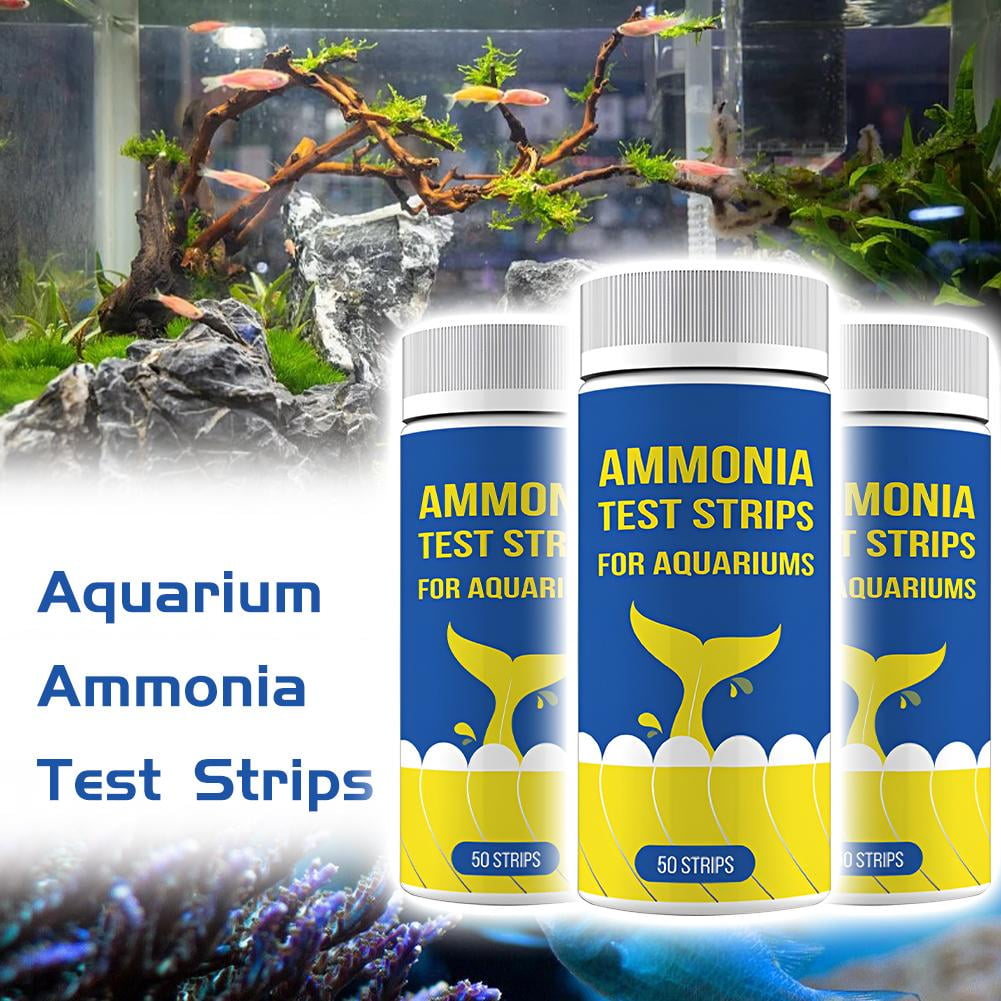 Aquarium Fish Tank Aquaculture Ammonia Nitrogen Test Paper - Walmart.com