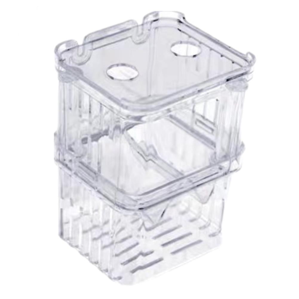 Aquarium Fish Tank Breeding Breeder Rearing Box Hatchery Isolation Case ...