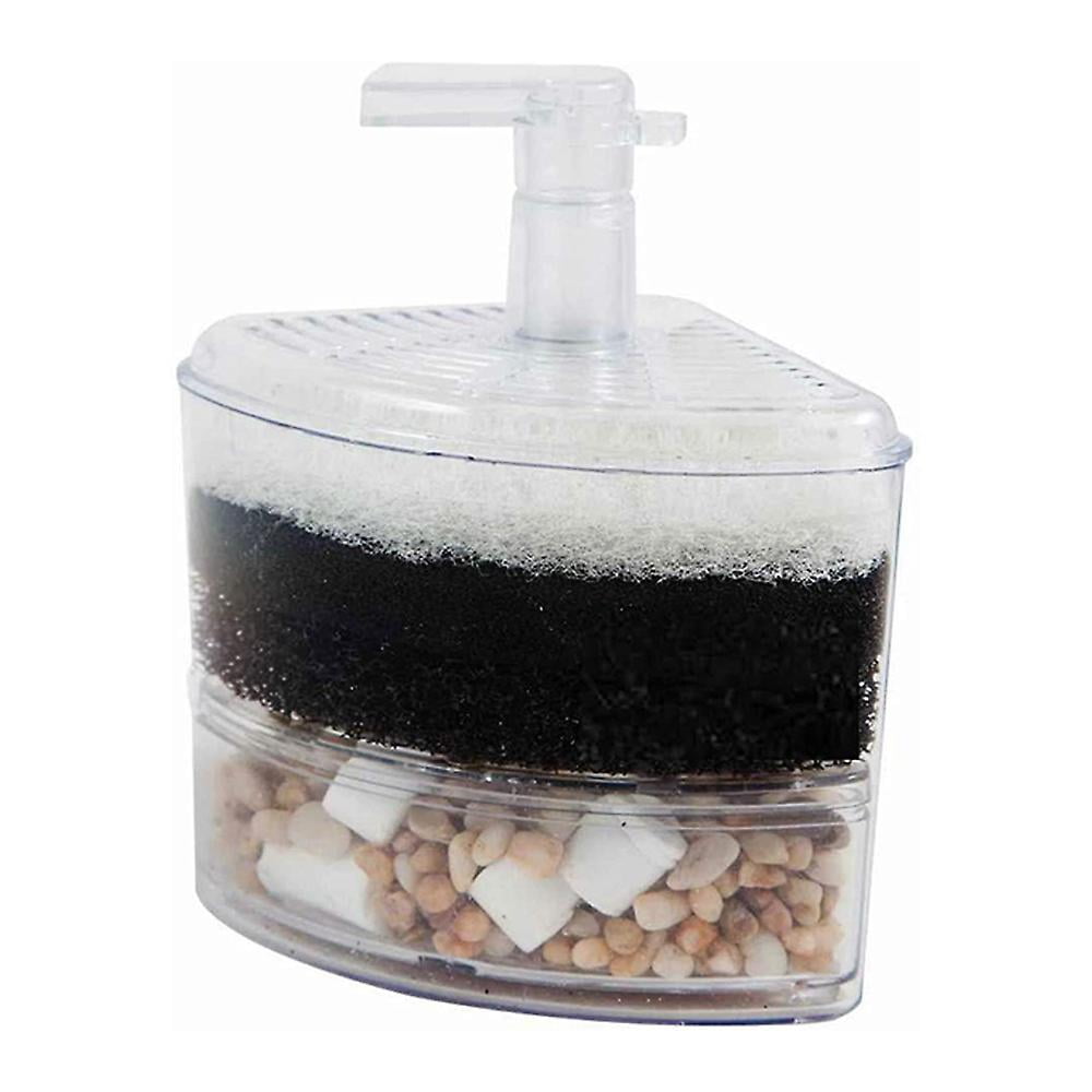 Aquarium Fish Tank Corner Filter Corner Filter Internal Air Driven ...