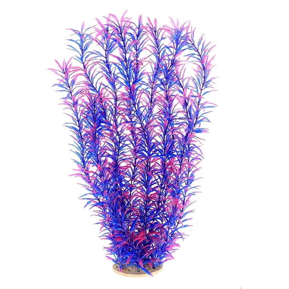 Aquarium Fish Tank Decoration,Large Artificial Plants for Fish Tank 21 ...
