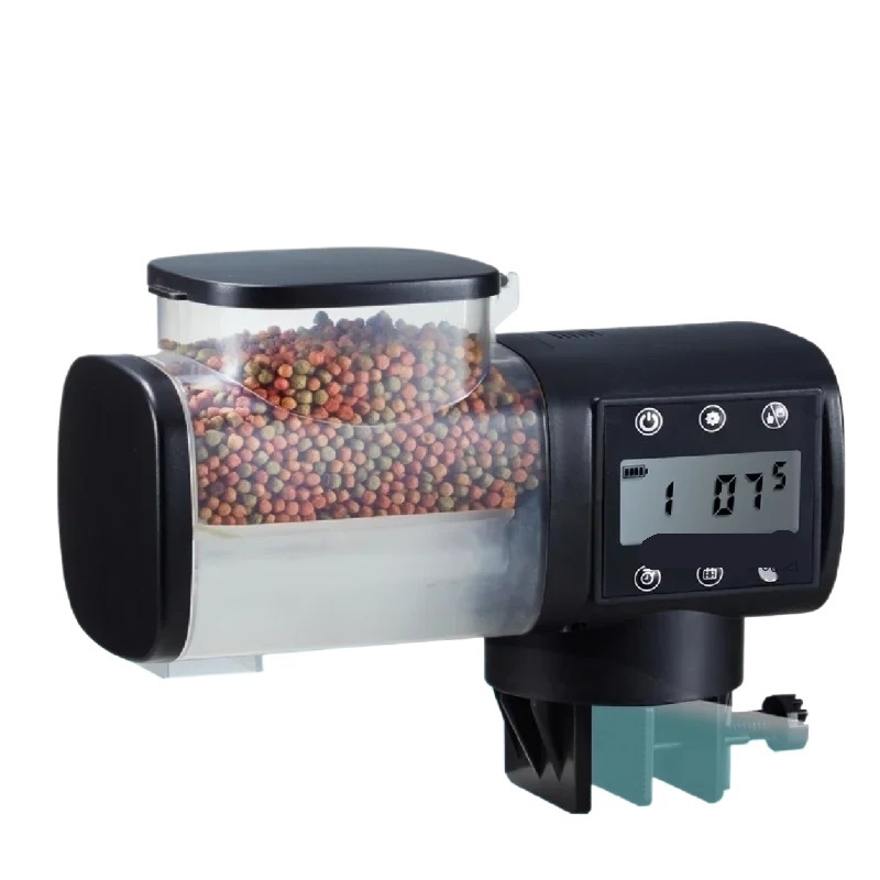 Aquarium Fish Tank Feeder Intelligent Automatic Feeder Digital Timing ...